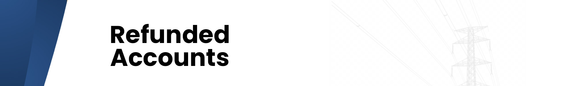 Refund and Compensation – AEDC